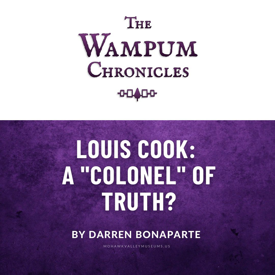 Louis Cook: A "Colonel" of Truth?